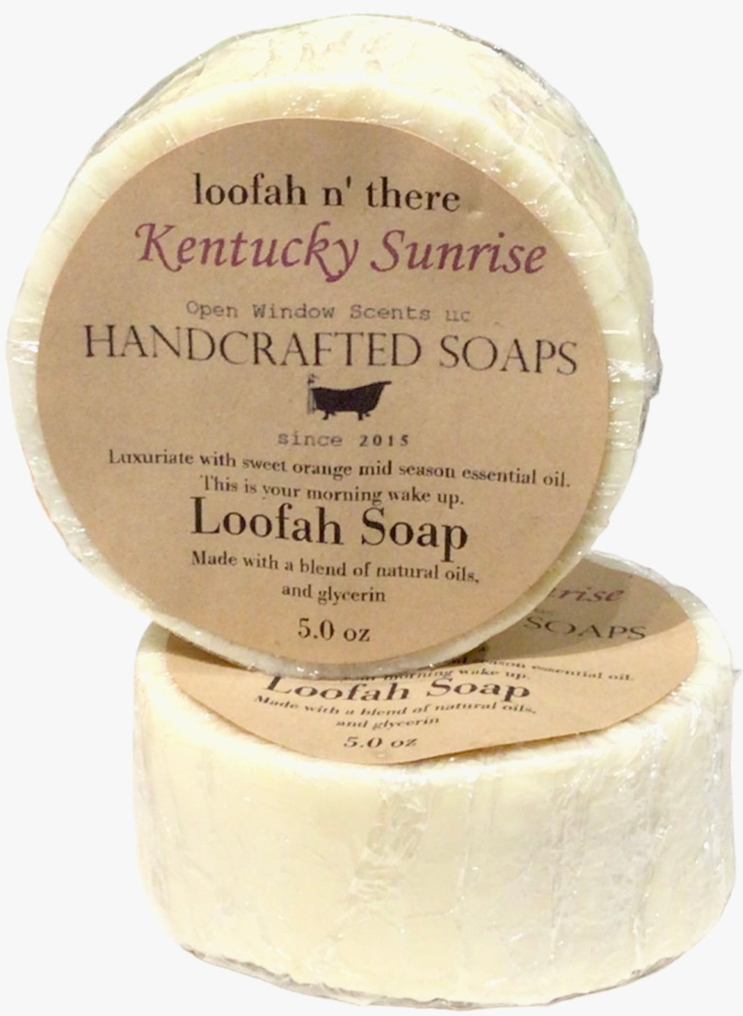 Open Window Scents Loofa Soap - a gentle exfoliation with scents that ...