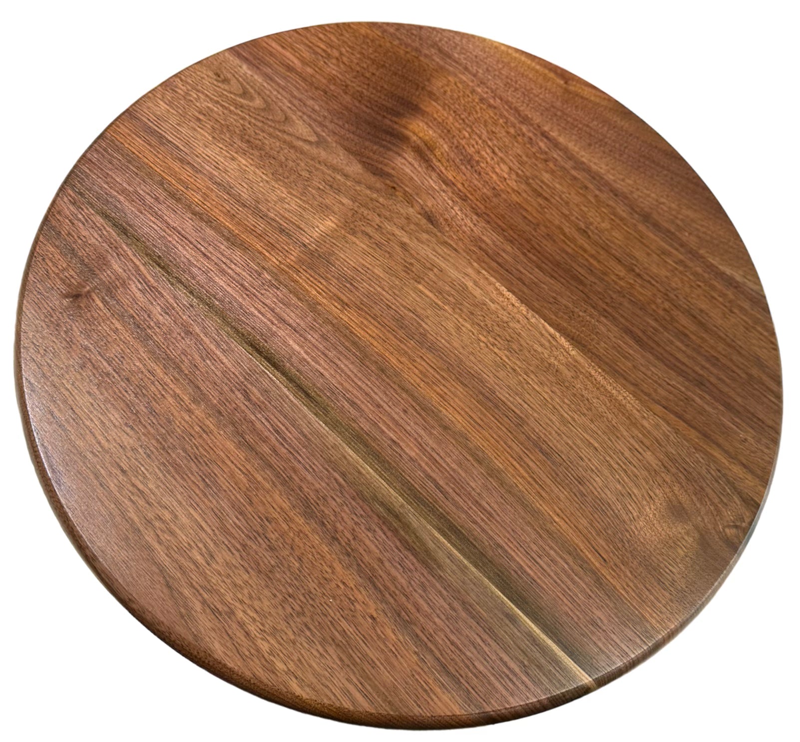 Black Walnut Lazy Susan--This revolving serving tray is the ideal cent ...